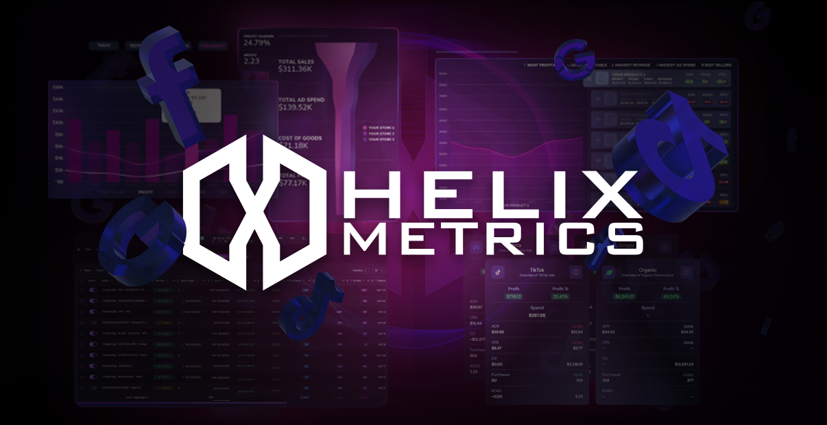 Helix Metrics - Profit analytics and automation for Shopify}